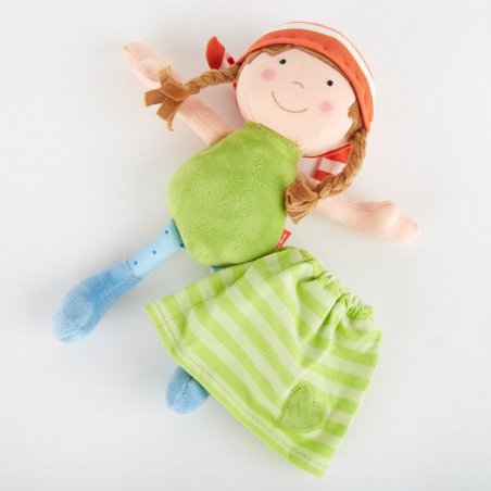 sigikid Stoffpuppe Brenda Bilipup grün | Kuscheltier.Boutique