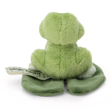 NICI Frosch Fridolin Frog auf Lotusblatt | Kuscheltier.Boutique